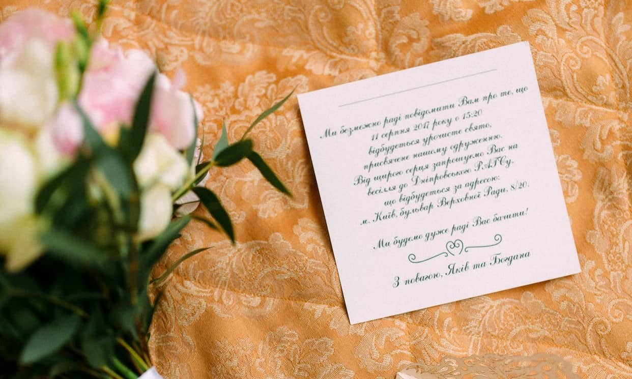 100+ Endearing Wedding Card Quotes to Express Your Joy