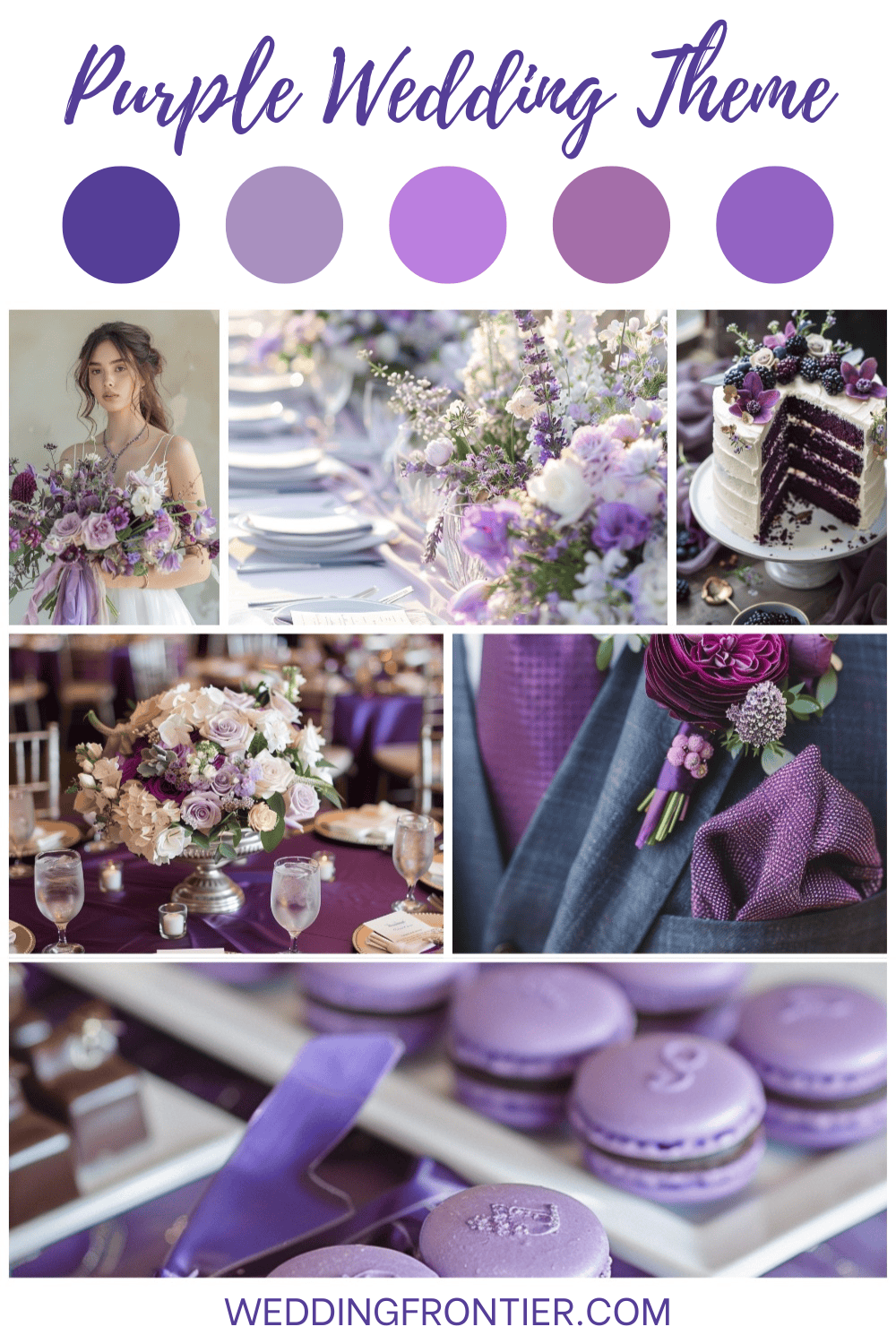 Elegant Purple Wedding Theme Ideas for Inspiration
