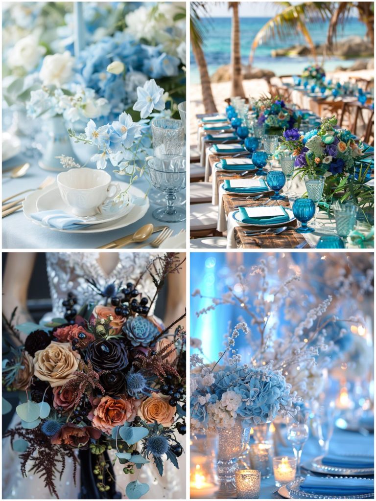 Serene Blue Wedding Theme Ideas for a Calm Vibe
