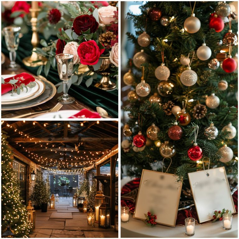 Festive Christmas Wedding Theme Ideas for Joy