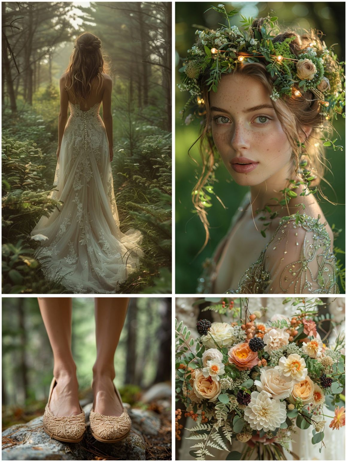 Enchanted Forest Wedding Theme Ideas & Color Palette