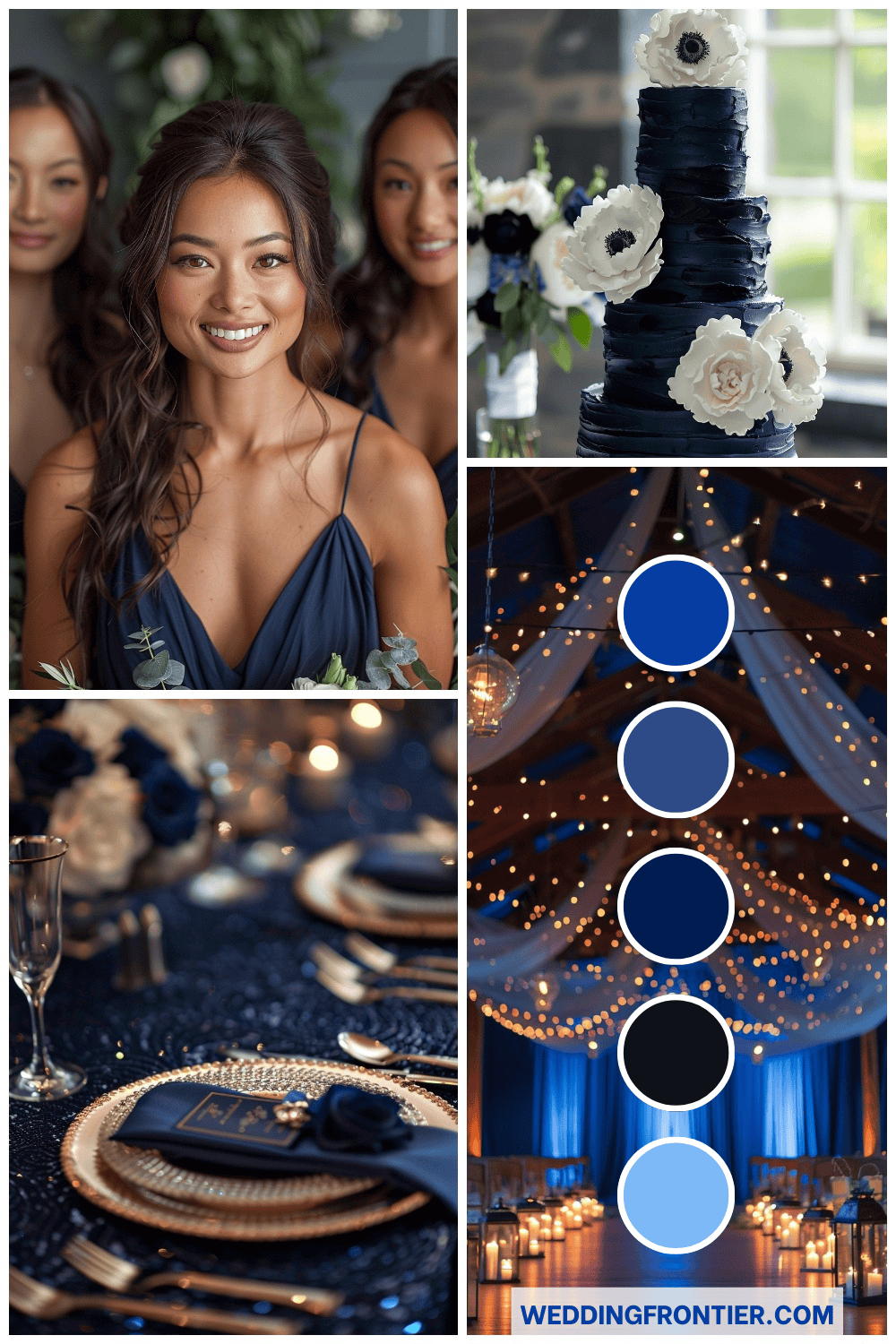 Navy Blue Wedding Theme Ideas & Color Palette