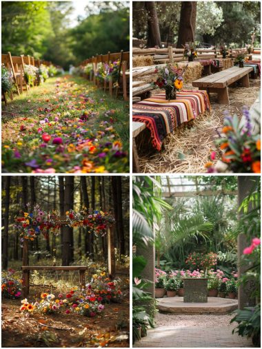 Unique Wildflower Wedding Theme Ideas for Free-Spirits