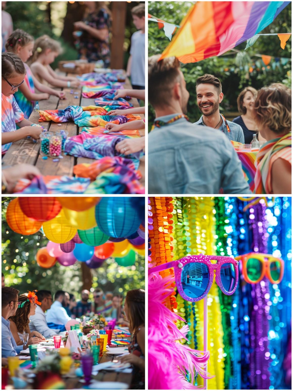 Colorful Rainbow Wedding Theme Ideas for Joyful Love