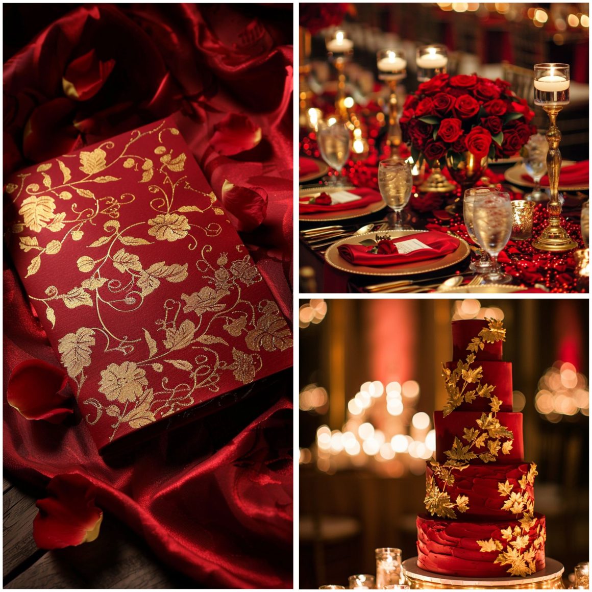 Royal Red and Gold Wedding Theme Ideas You Must See!