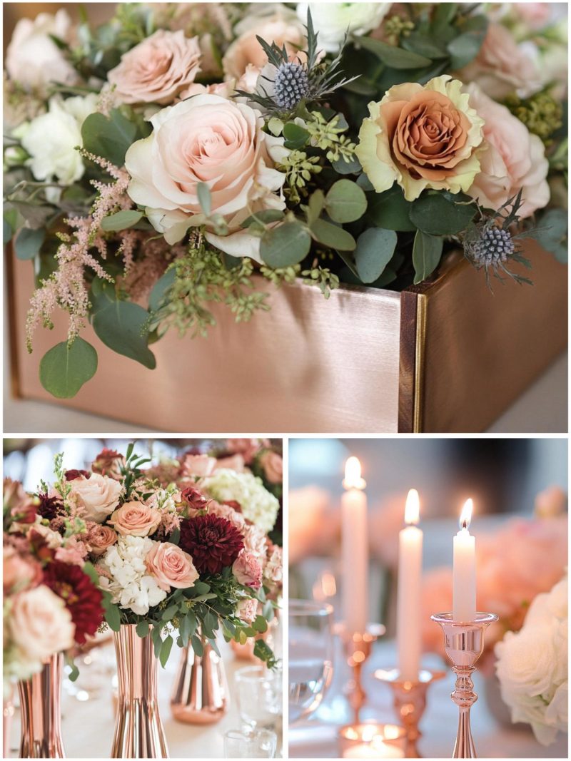 Glamorous Rose Gold Wedding Theme Ideas You'll Love