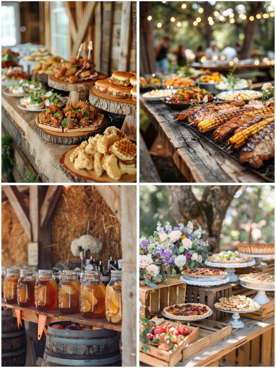 Rustic Country Wedding Theme Ideas for Rural Charm