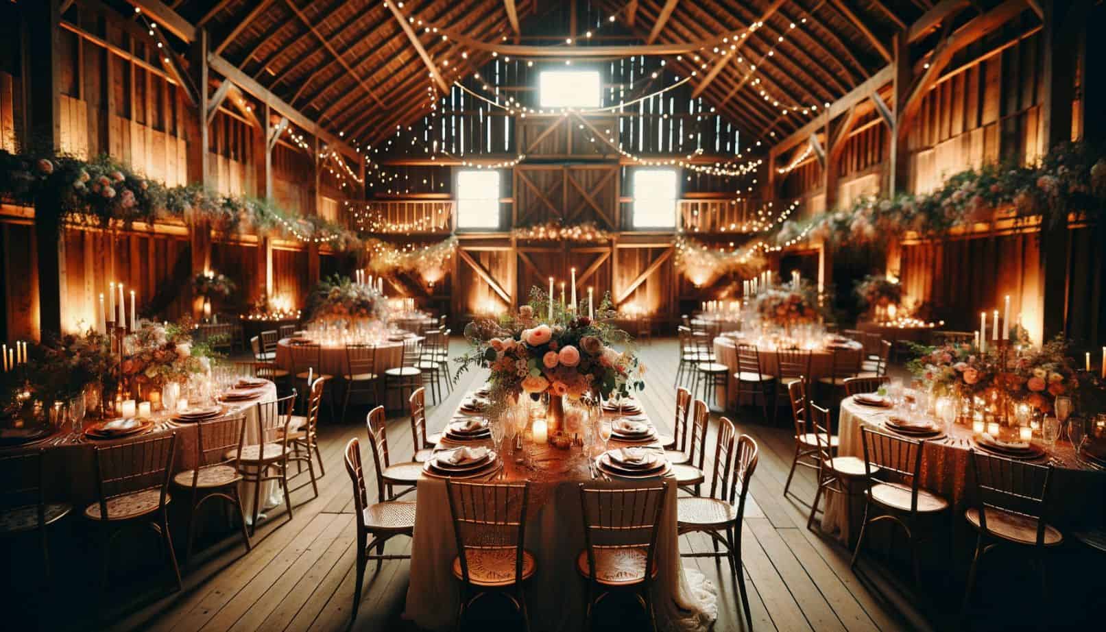 Glamorous Rustic Rose Gold Wedding Ideas You'll Love