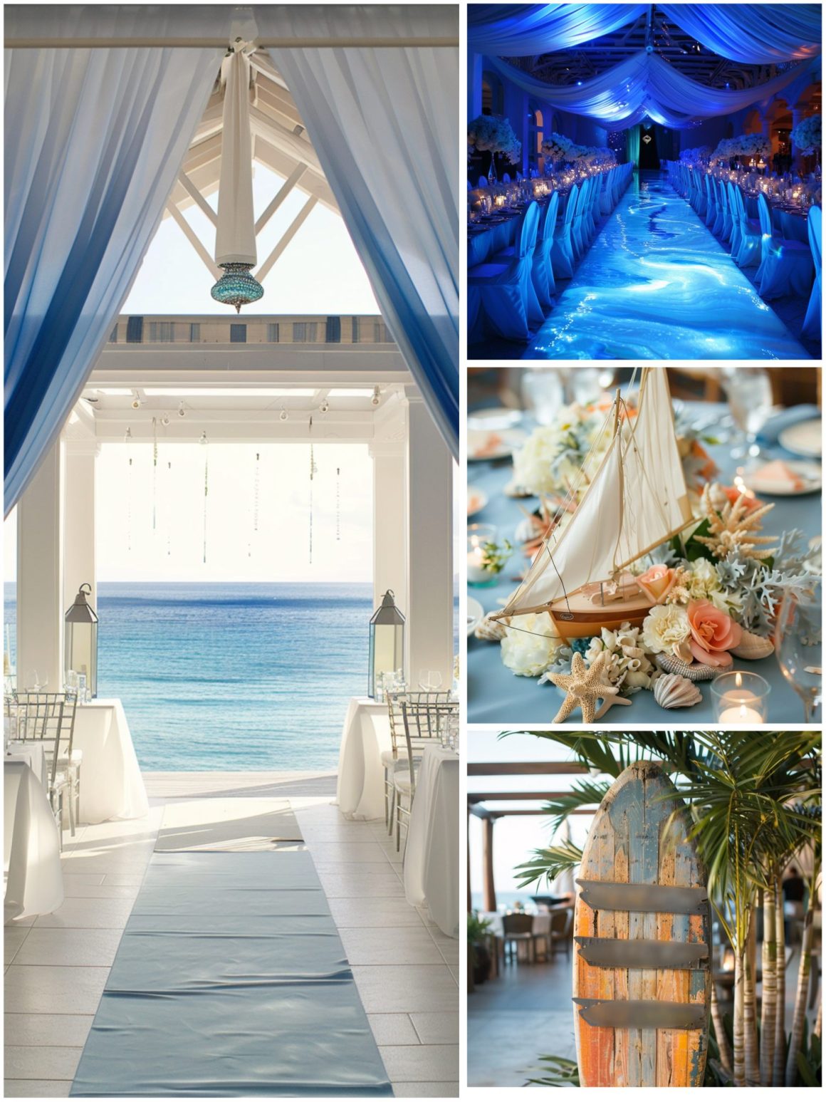Shades of Blue for Your Wedding Theme (Color Palette Ideas)