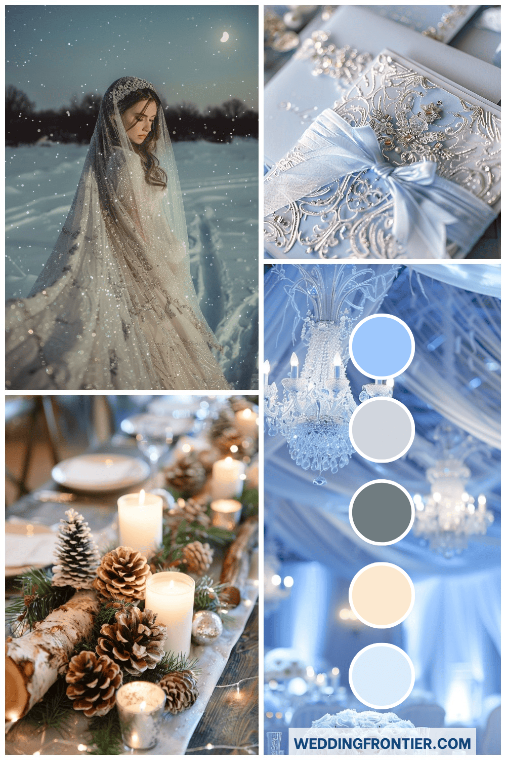 Snowy Winter Wedding Theme Ideas for a Wonderland