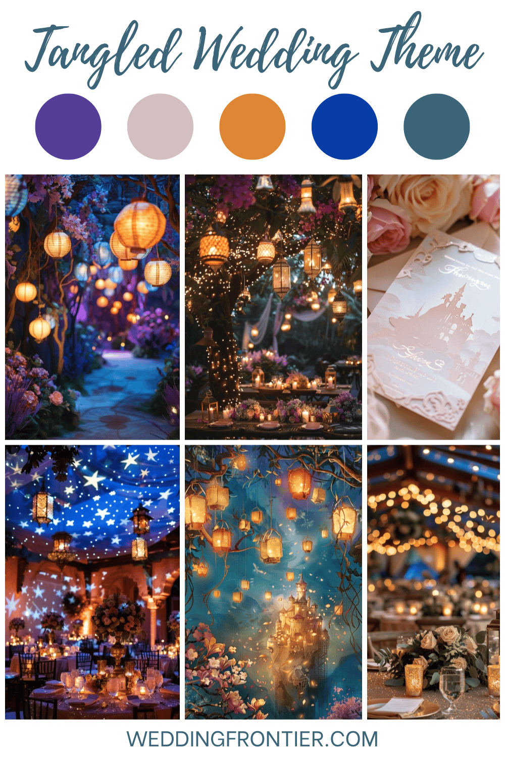Enchanted Tangled Wedding Theme Ideas for Dreamers
