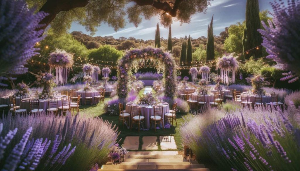 Delicate Lavender Wedding Theme Ideas for Elegance