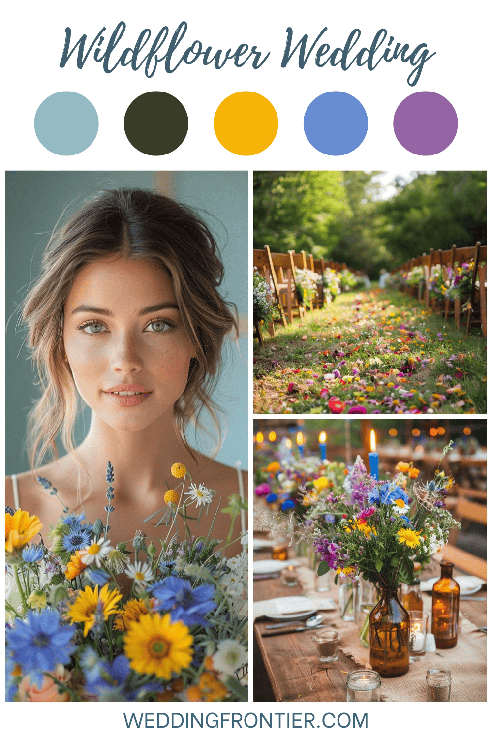 Unique Wildflower Wedding Theme Ideas for Free-Spirits