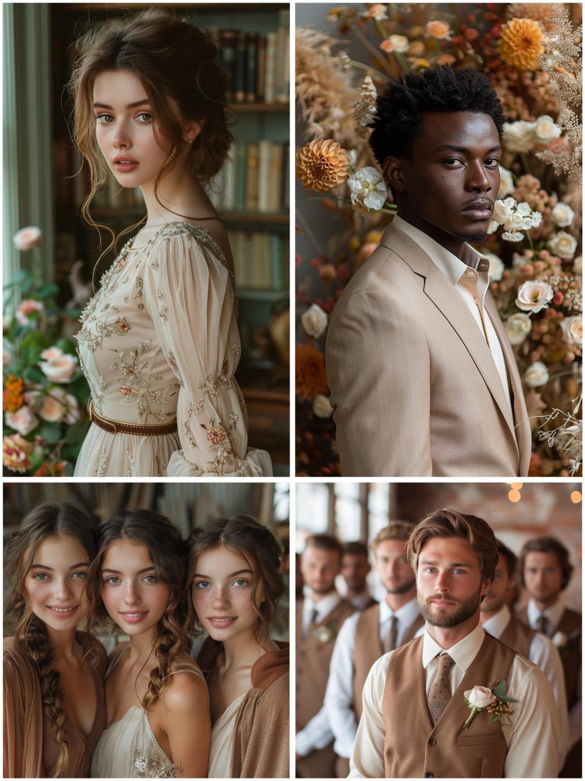 Earthy Brown Wedding Theme Ideas for Rustic Charm