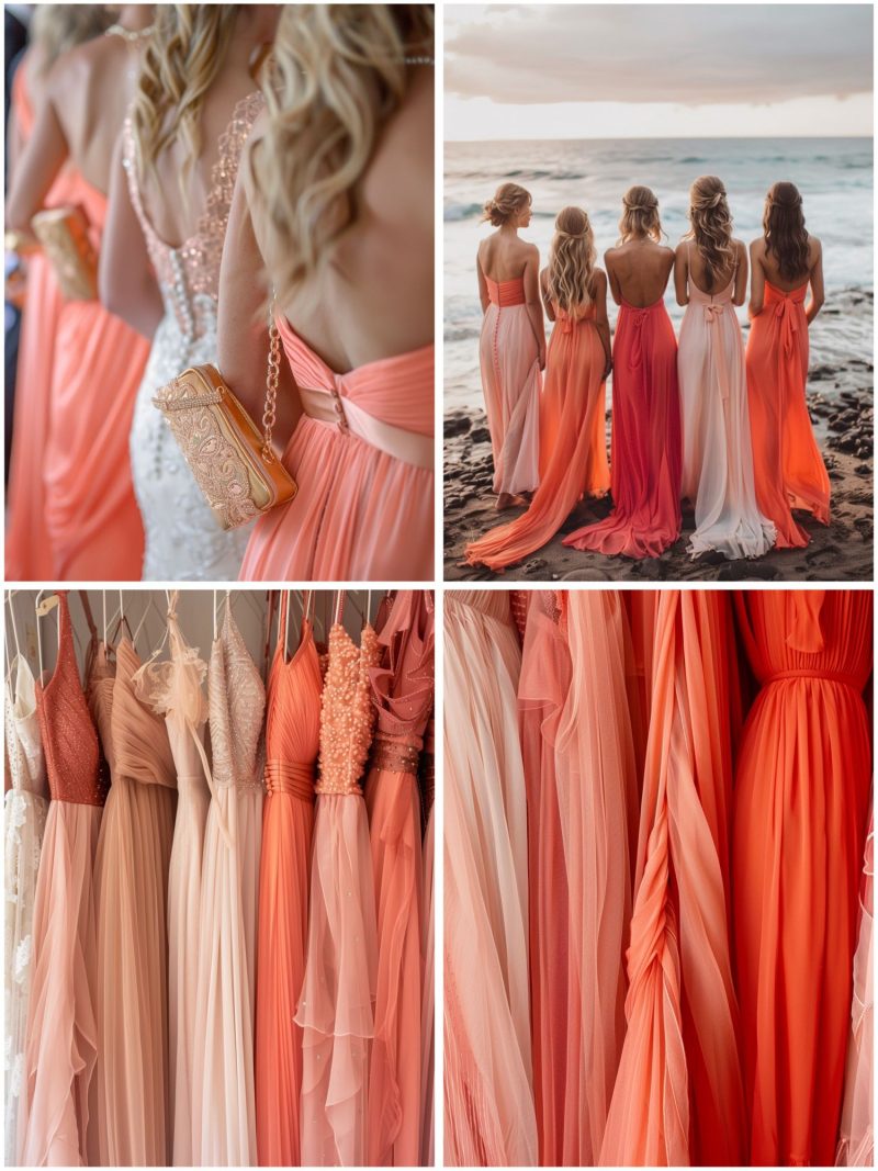 Vibrant Coral Wedding Theme Ideas for Summer
