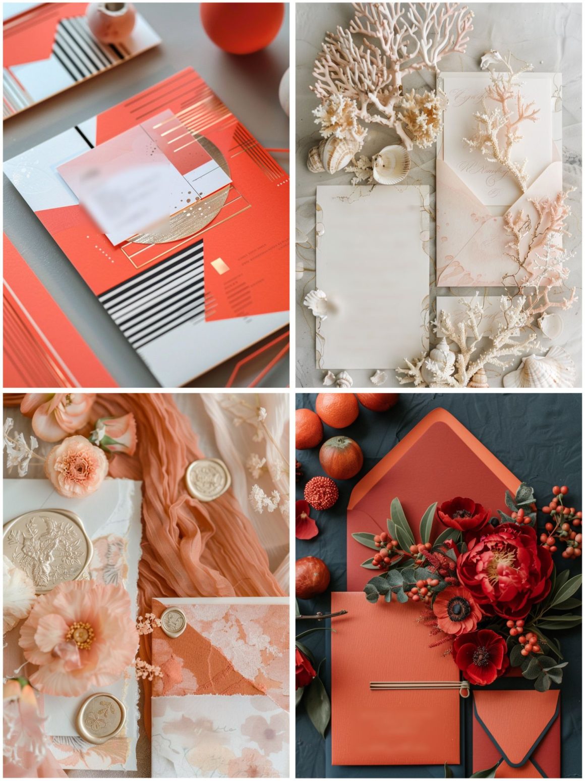 Vibrant Coral Wedding Theme Ideas for Summer