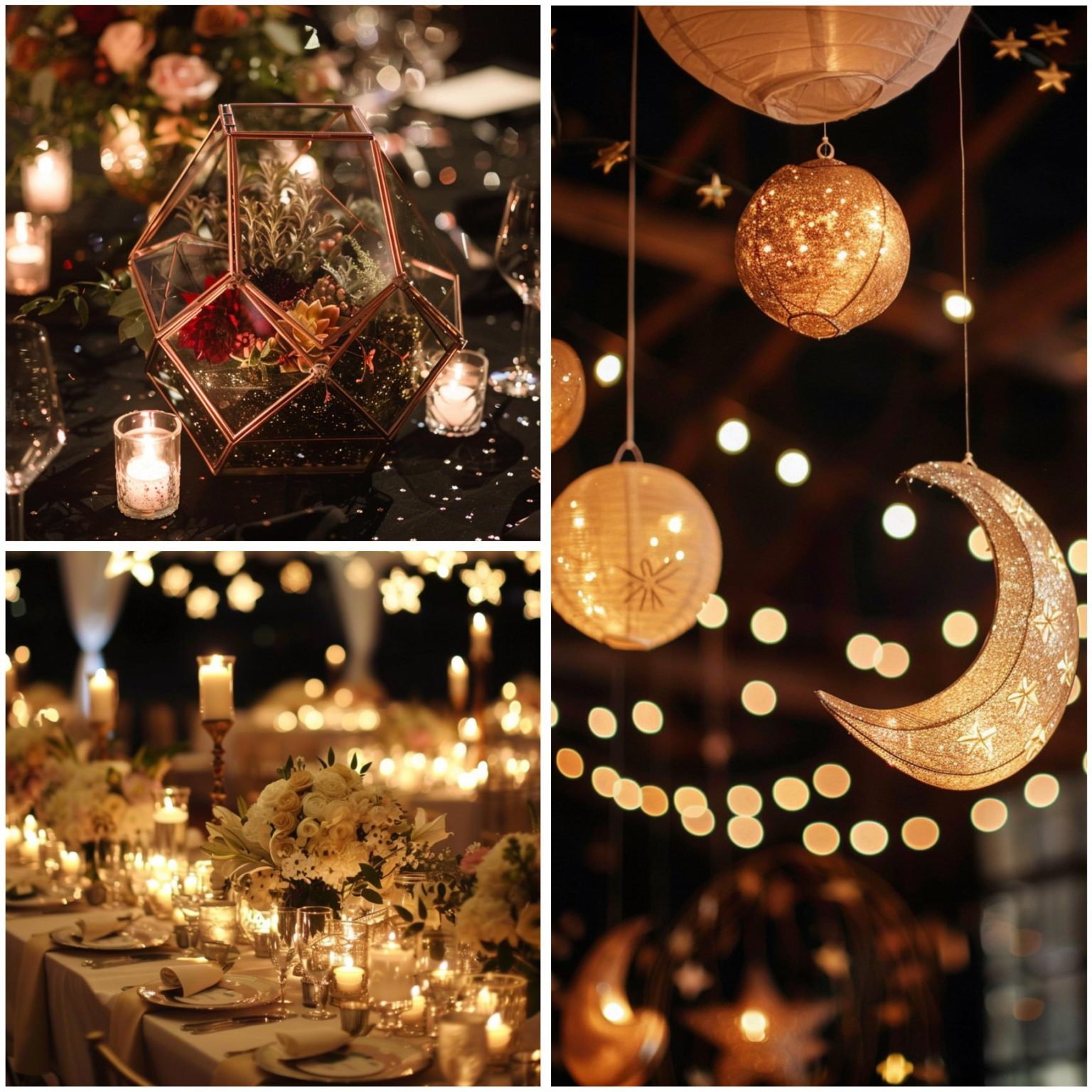 Stellar Celestial Wedding Theme Ideas for Stars