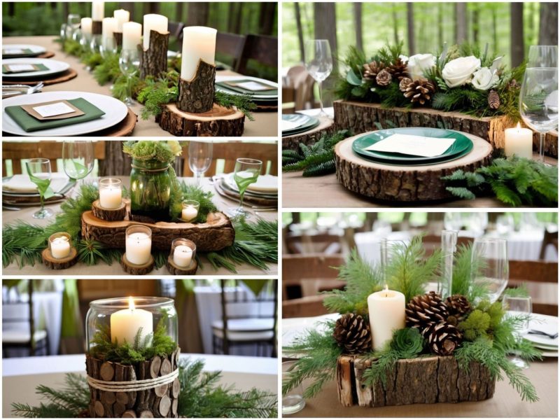 Lush Forest Green Wedding Ideas for Wilderness