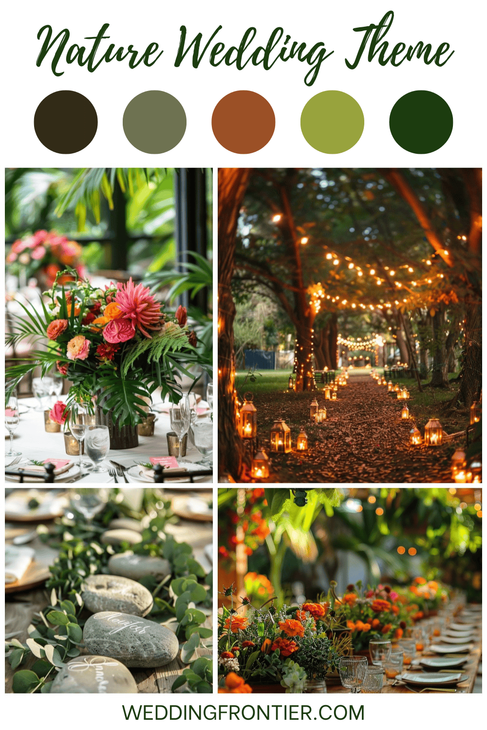 Tranquil Nature Wedding Theme Ideas You'll Adore
