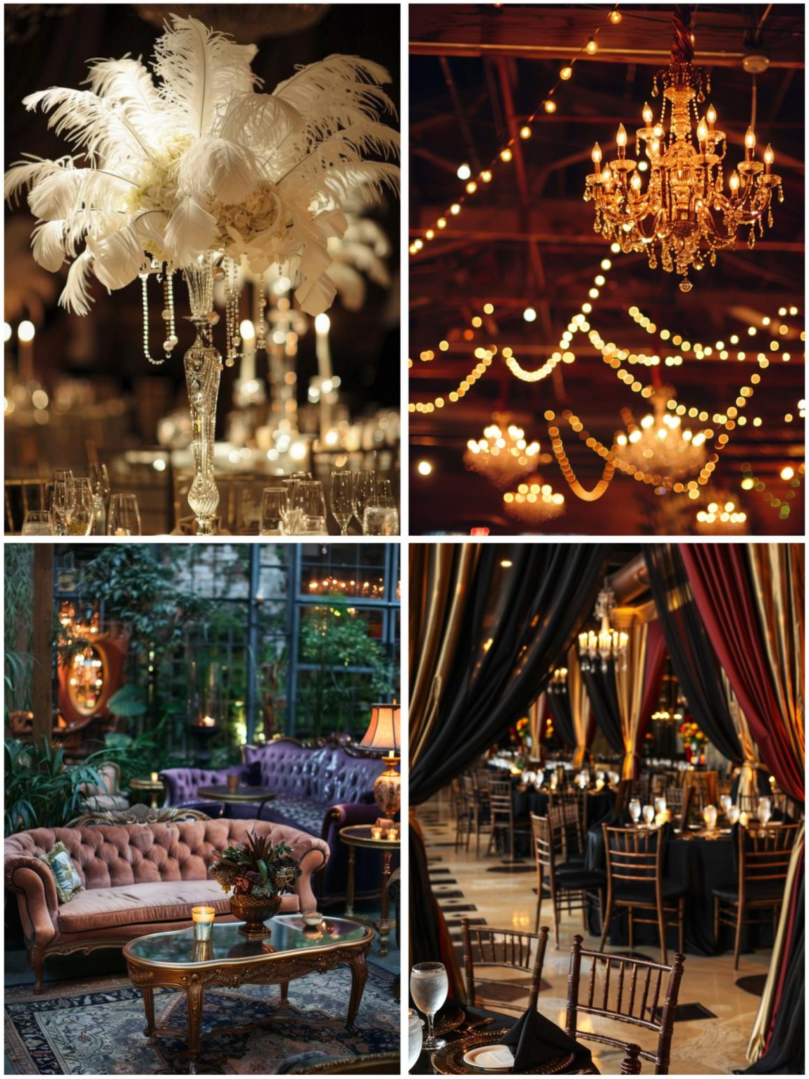 Glamorous Old Hollywood Wedding Theme Ideas to Dazzle