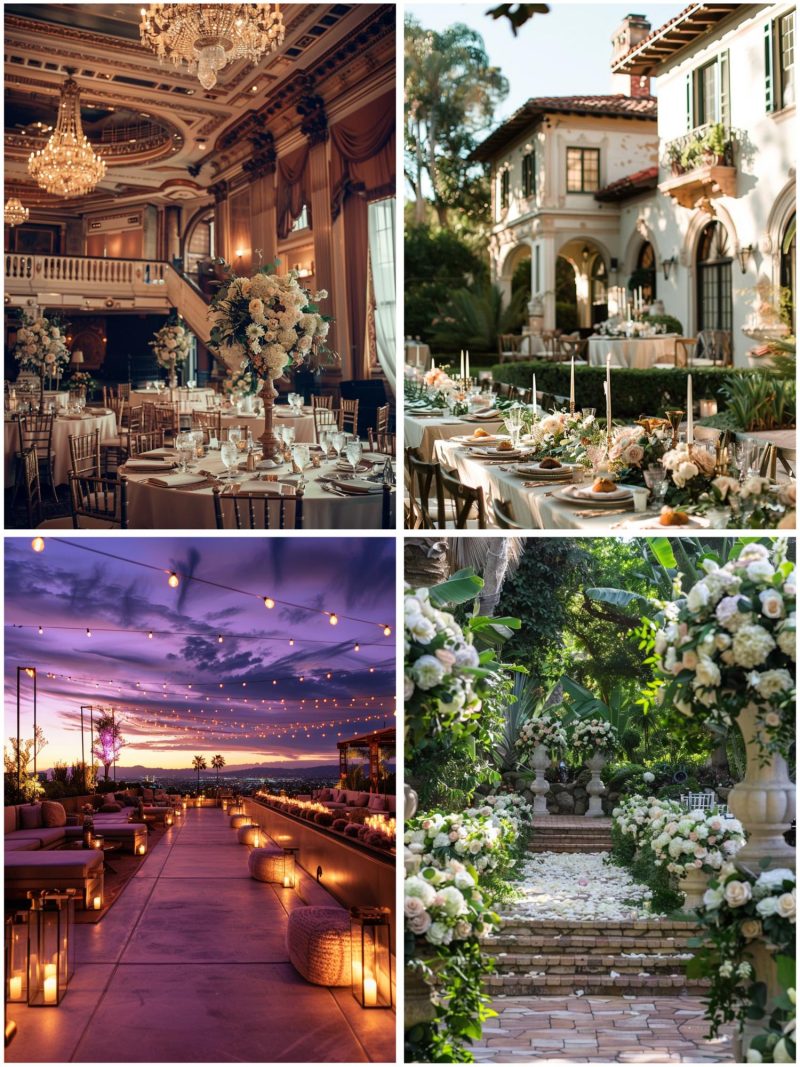 Glamorous Old Hollywood Wedding Theme Ideas to Dazzle