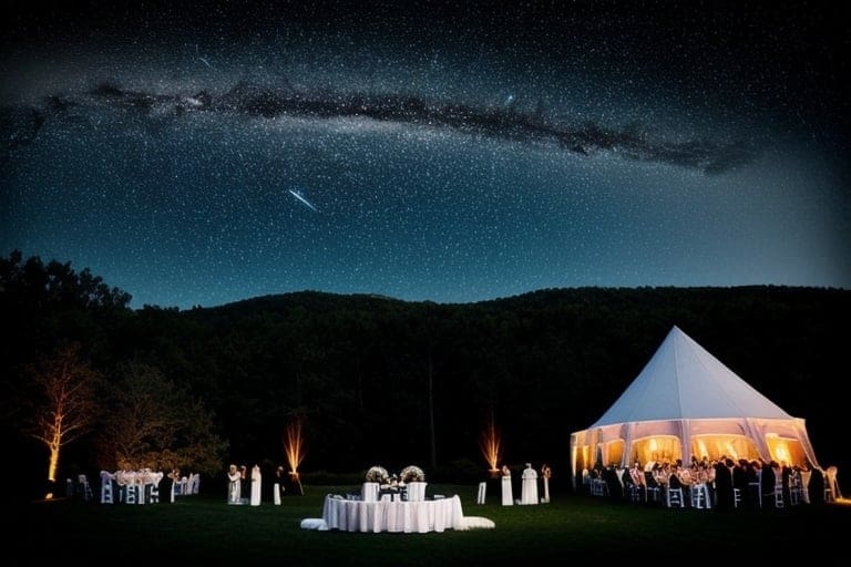 Cosmic Space Wedding Theme Ideas for Stardust