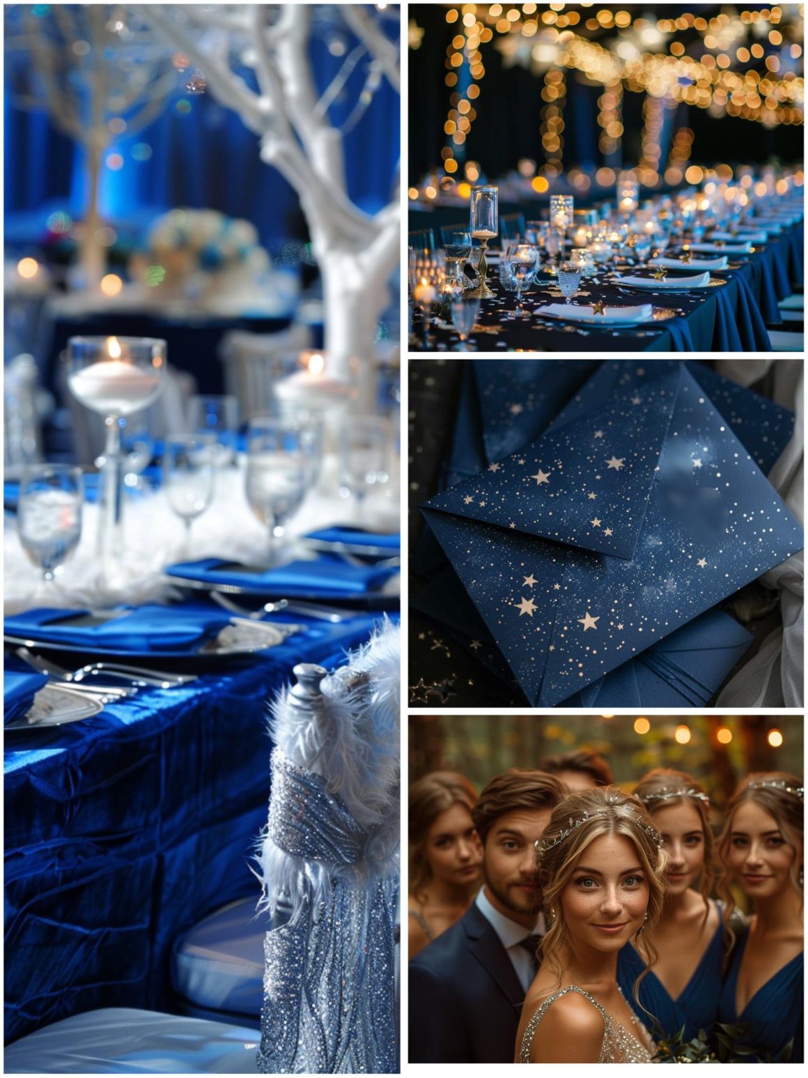 Royal Blue and Silver Wedding Theme Ideas & Color Schemes