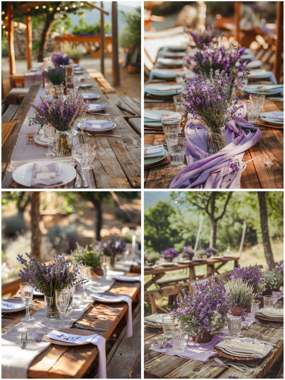 Idyllic Rustic Lavender Wedding Theme Ideas You'll Like