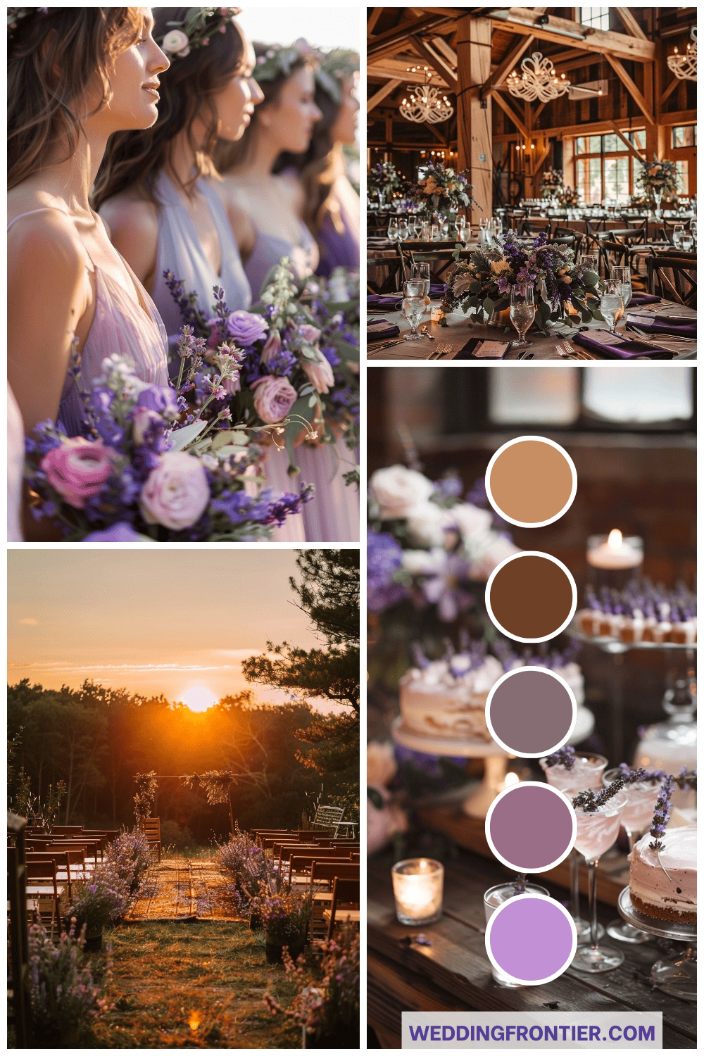 Idyllic Rustic Lavender Wedding Theme Ideas You'll Like