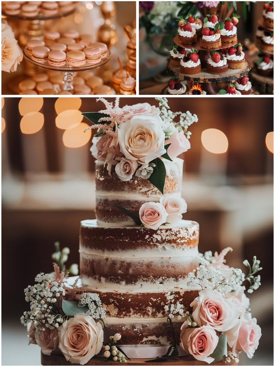 Glamorous Rustic Rose Gold Wedding Ideas You'll Love