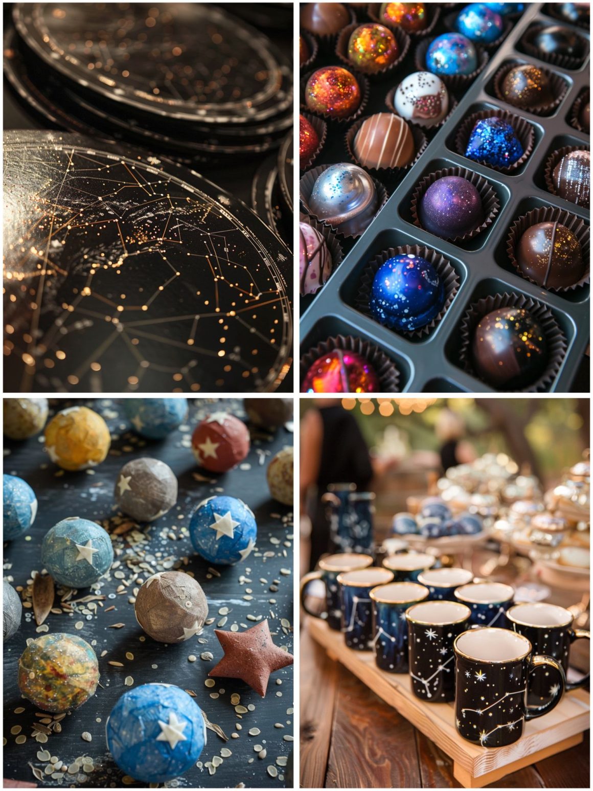 Cosmic Space Wedding Theme Ideas for Stardust