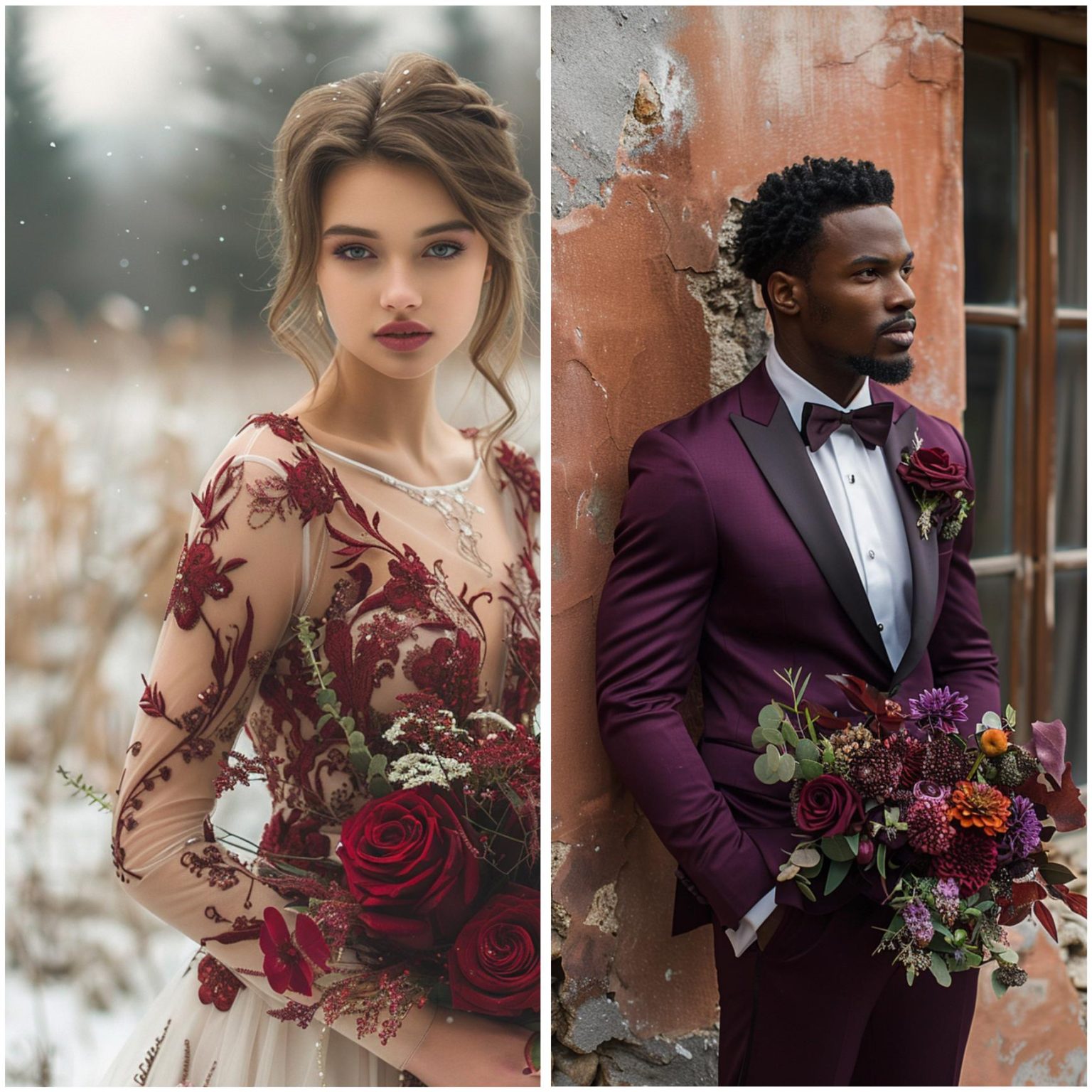 Rich Maroon Wedding Theme Ideas for Elegance
