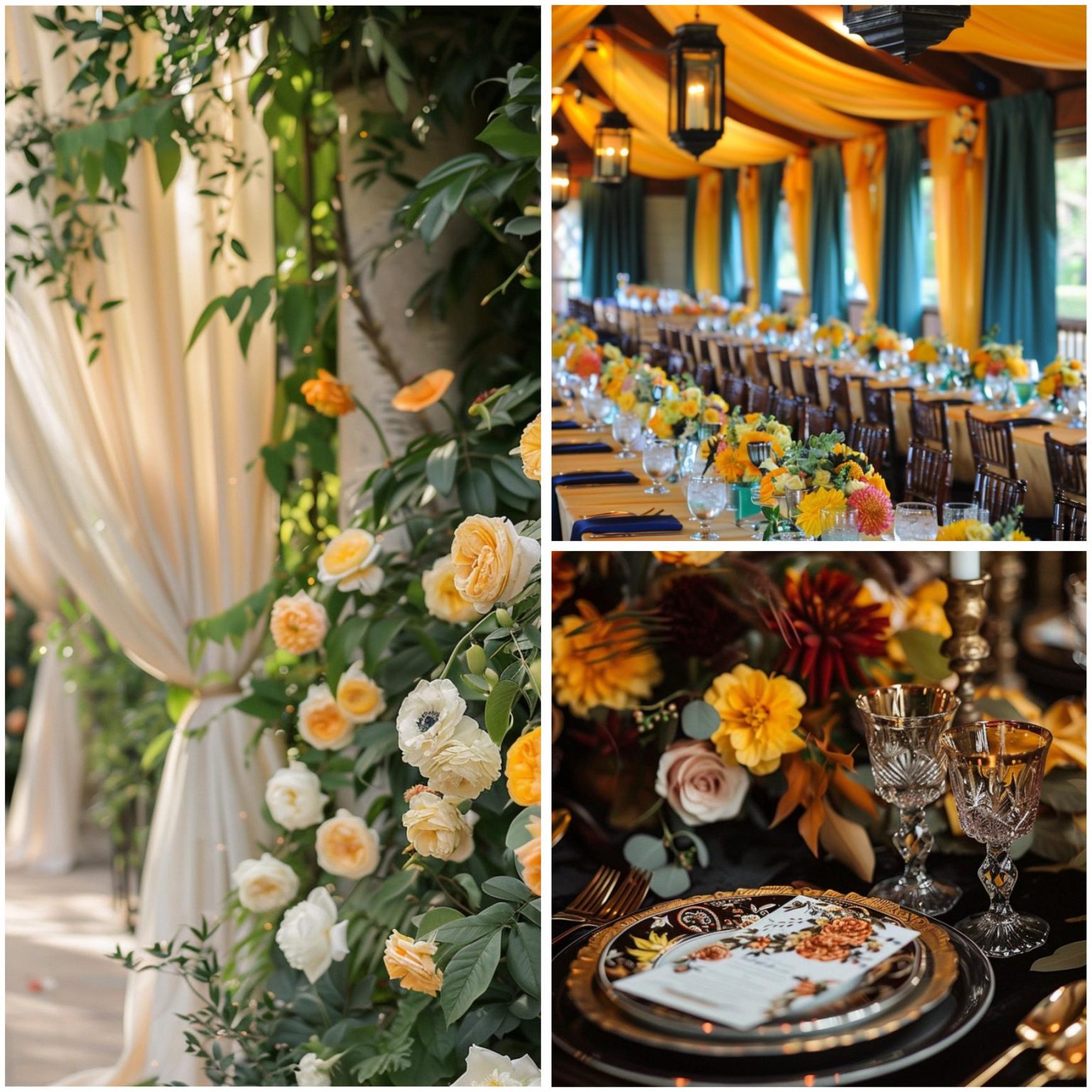 Vibrant Yellow Wedding Theme Ideas for Happiness