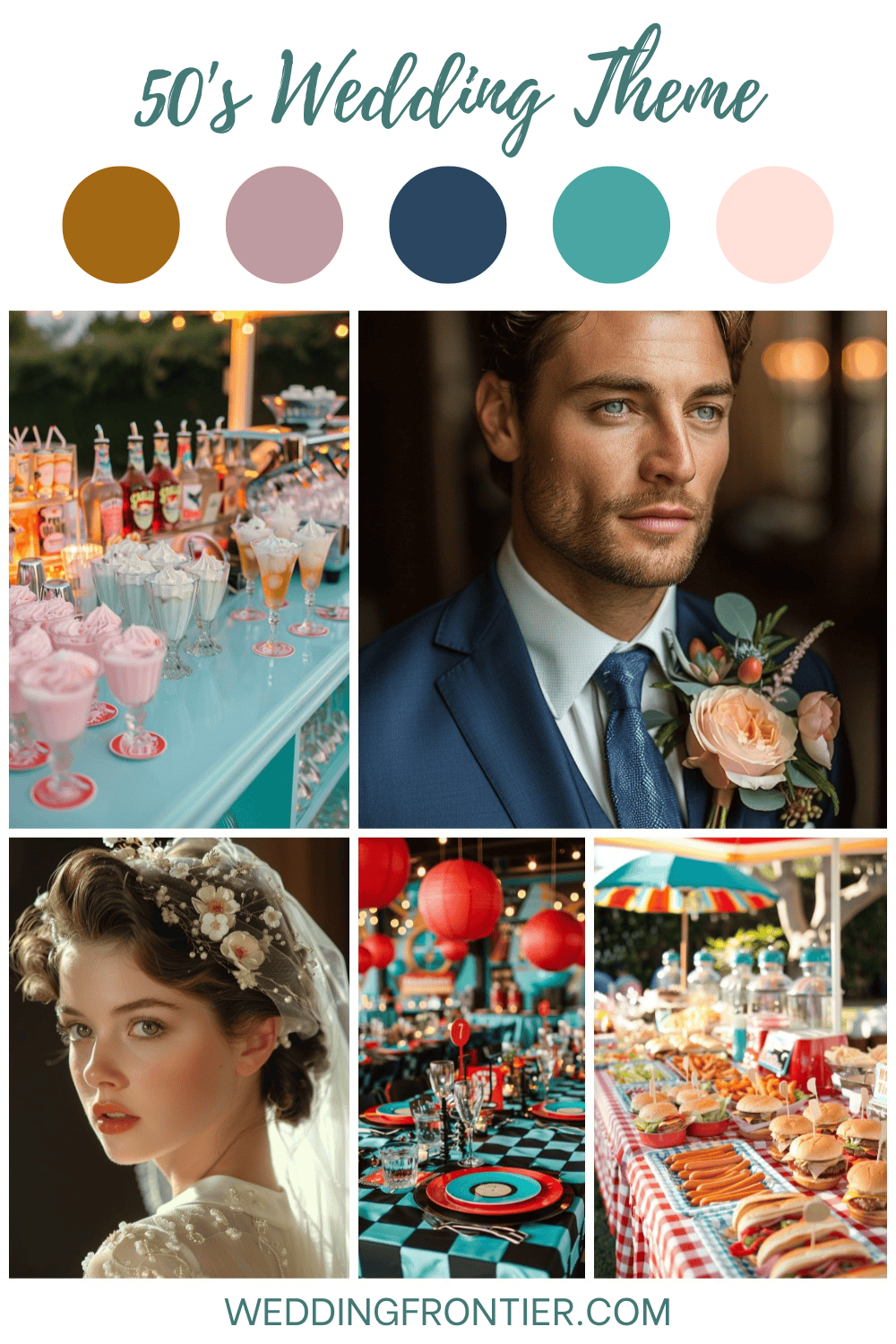 Retro 50s Wedding Theme Ideas You Must See!