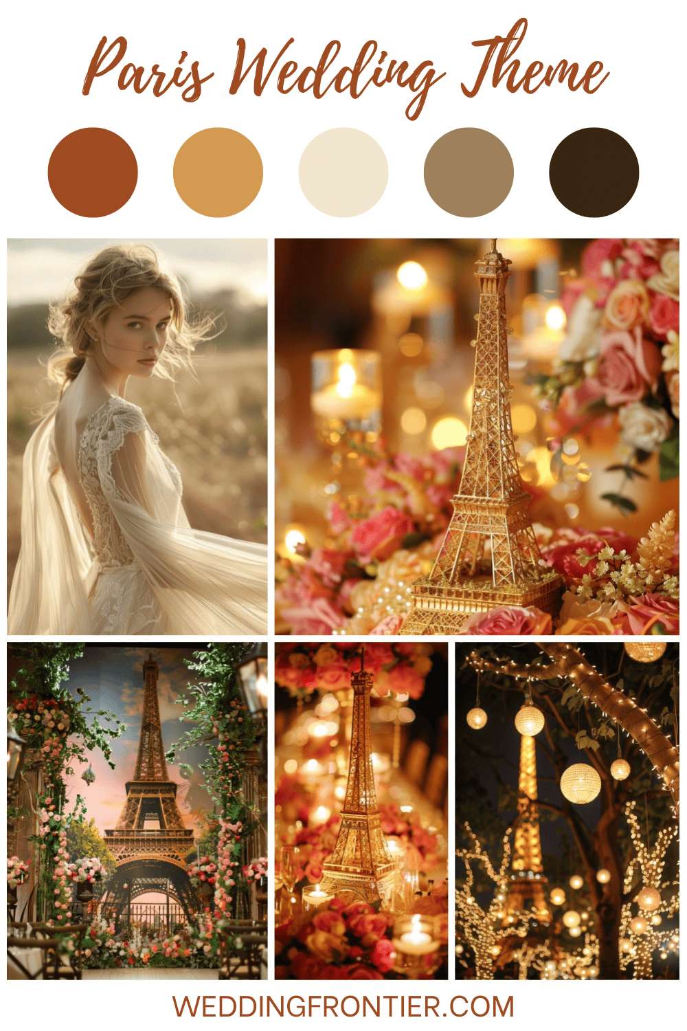 Romantic Paris Wedding Theme Ideas to Love